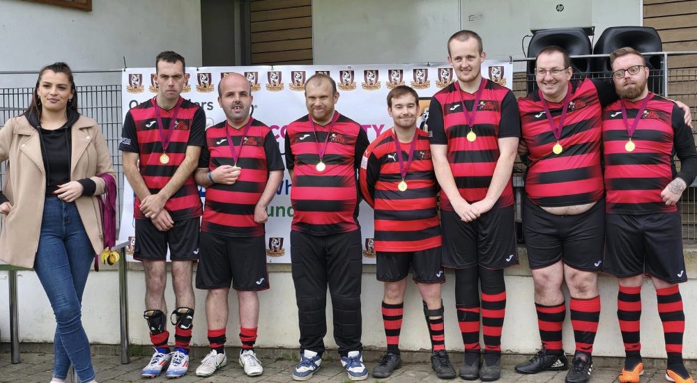 Victory for Aces at prestigious annual football tournament - Skem Men-Aces
